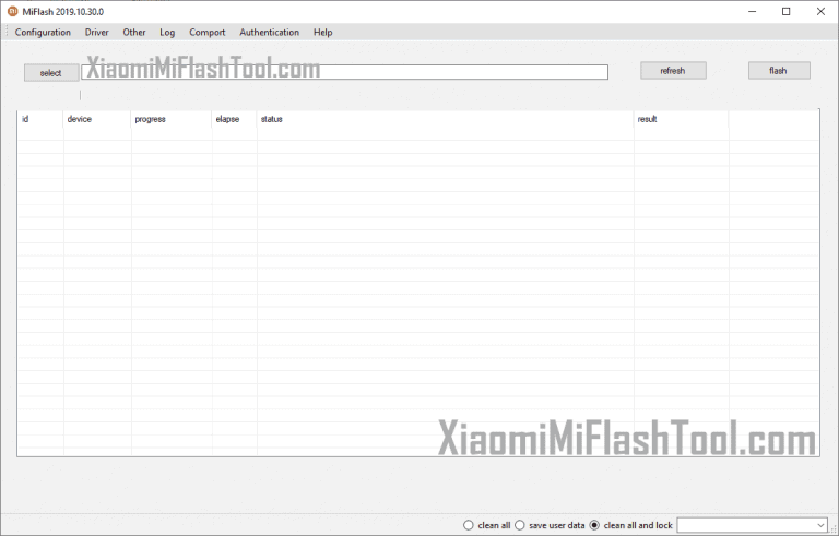 Download Xiaomi Flash Tool 20191030 – Official Xiaomi Flash Tool